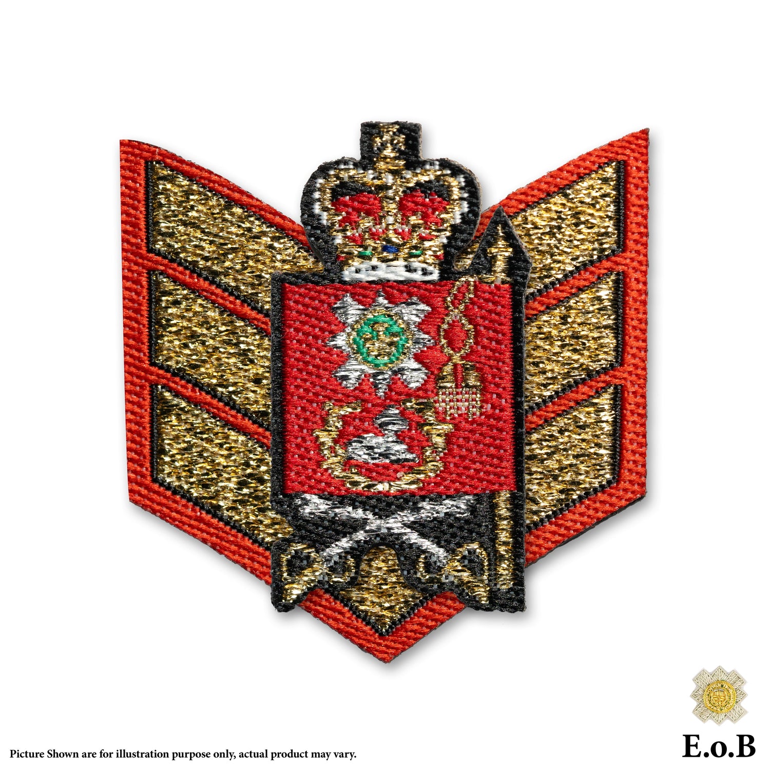 1/6 British Army Full Dress Scots Guards Colour Sergeant Rank Badge ...